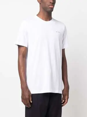 Marni Logo-print Cotton T-shirt - White