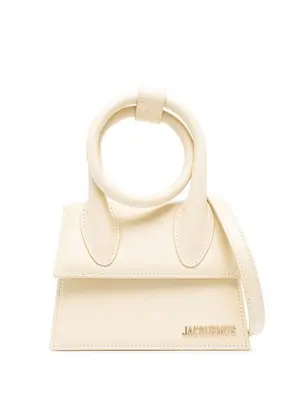 Jacquemus Le Chiquito Noeud Tote - Neutrals