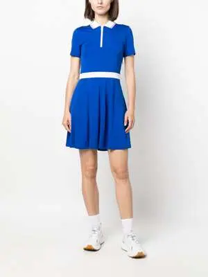 J. Lindeberg Helga Tennis Mini Dress - Blue