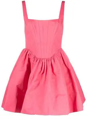 Staud Landscape Corset Mini Dress
