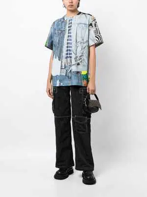 JNBY Graphic-print Cotton T-shirt