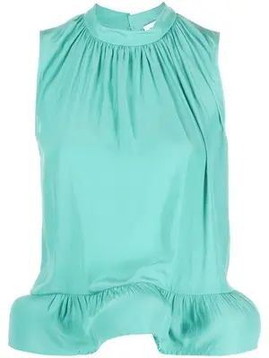 LANVIN Ruffle-hem Blouse