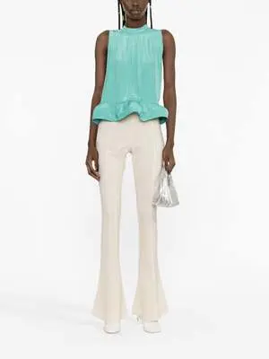 LANVIN Ruffle-hem Blouse