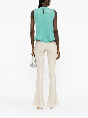 LANVIN Ruffle-hem Blouse