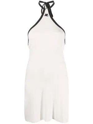 Courreges Tie Detailed Day Dresses