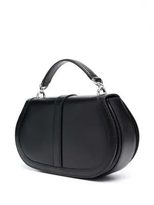 Versace Greca Goddess Leather Shoulder Bag