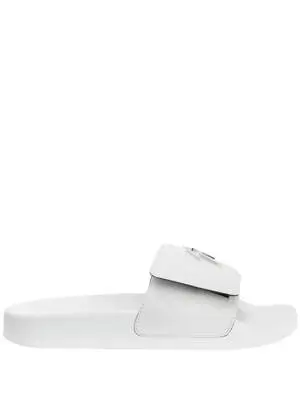 GIUSEPPE ZANOTTI Brett Slides - White