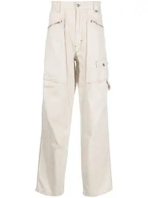 MARANT Parker Straight-leg Jeans - Neutrals