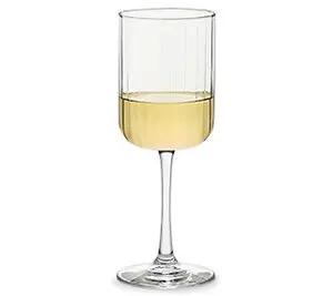 LIBBEY Paneled Wine Glasses, Set Of 4 - One-color