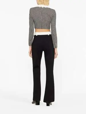 Viktor & Rolf Buckle Straight-leg Trousers - Black