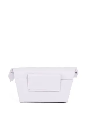 MAISON MARGIELA Medium Snatched Classique Clutch - Purple