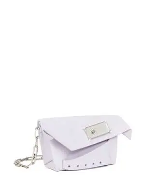 MAISON MARGIELA Medium Snatched Classique Clutch - Purple