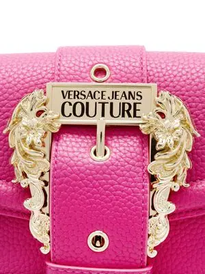 Versace Baroque-Buckle Shoulder Bag In Pink - 29% Off | Editorialist