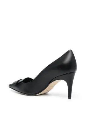 SERGIO ROSSI Sr1 70mm Nappa Leather Pumps - Black