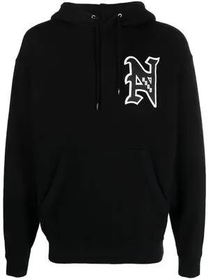 NEIGHBORHOOD College Logo-print Hoodie
