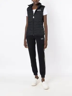 EA7 Core Padded Gilet - Black