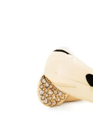 LANVIN Sequence Rhinestone-embellished Ring