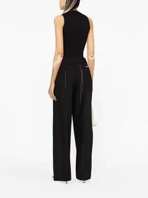 Off-White Logo-print Ribbed Knit Tank Top