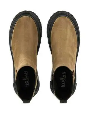 Hogan Chunky-sole Suede Chelsea Boots
