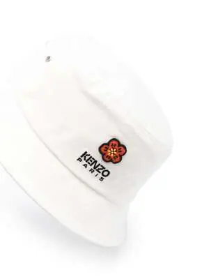 Kenzo Ogo-embroidered Cotton Bucket Hat