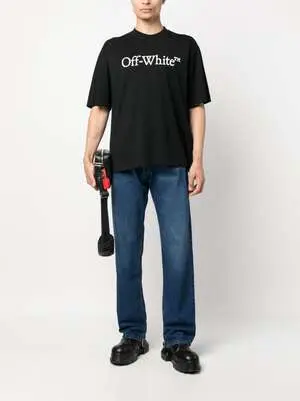Off-White Skate Zip-detail Jeans - Blue