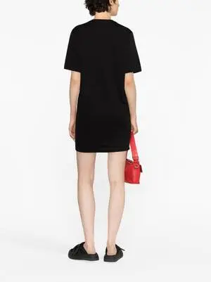 Dsquared2 Logo-print T-shirt Dress - Black