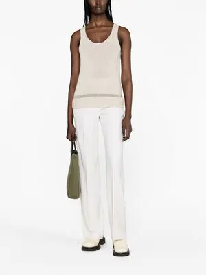 Fabiana Filippi Virgin Wool Knit Top