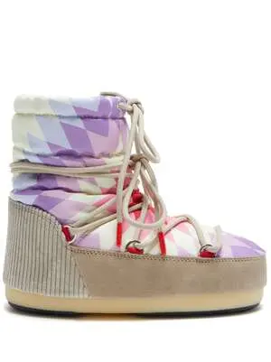 Moon Boot Kaleidoscope Padded Lace-up Boots