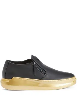 GIUSEPPE ZANOTTI Conley Zip Sneakers - Black