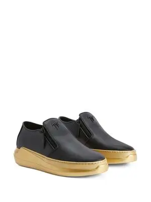 GIUSEPPE ZANOTTI Conley Zip Sneakers - Black
