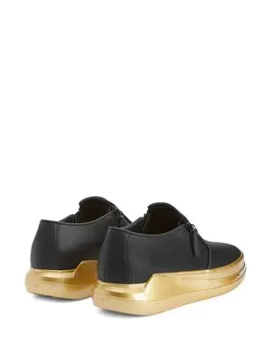 GIUSEPPE ZANOTTI Conley Zip Sneakers - Black