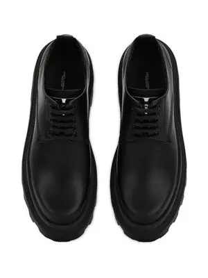 Dolce & Gabbana Platform Leather Derby Shoes