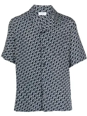 Off-White Logo-print Short-sleeve Shirt