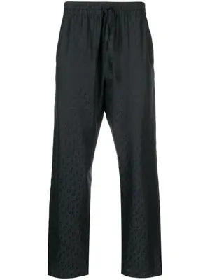 Off-white Drawstring Pants For Men