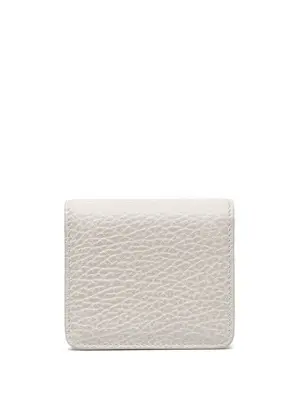 MAISON MARGIELA Four Stitches Leather Chain Wallet - Grey