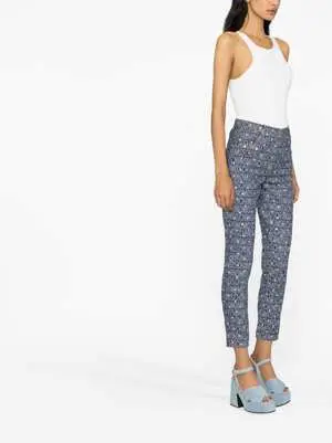 Moschino Monogram-print Skinny Jeans