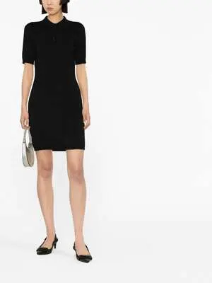 Moschino Classic Collar Short Sleeve Mini Dress