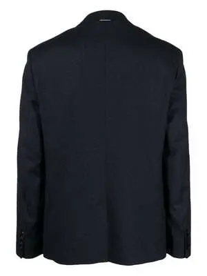 Karl Lagerfeld Polka Dot-pattern Single-breasted Blazer