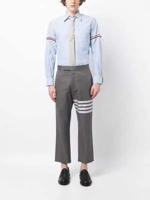 Thom Browne Oxford Rwb Armband Shirt - Blue