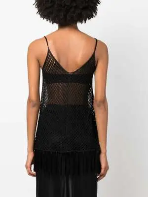 Dodo Bar Or Open-knit Top - Black