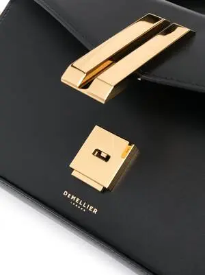 DEMELLIER Vancouver Leather Tote Bag - Black
