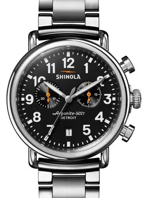 Shinola Runwell Chronograph 41mm - Black