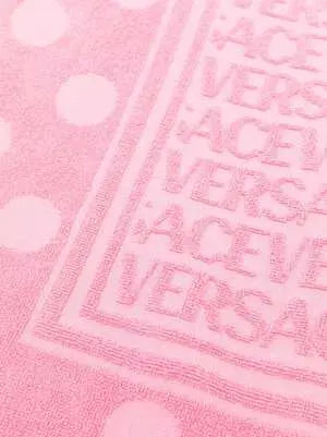 Versace Logo-print Towel