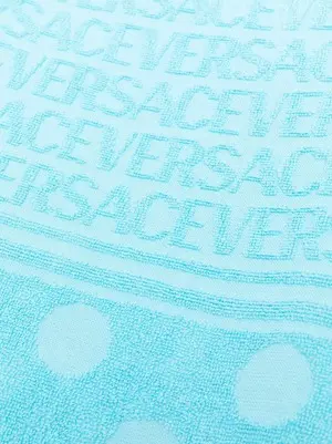 Versace Logo-print Towel