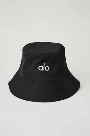Alo Yoga Fundamental Bucket Hat - Black | Editorialist