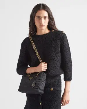 Prada Re-Edition 1995 Chain Tote Bag - Black | Editorialist