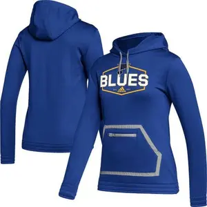 Adidas St. Louis S Team Pullover Hoodie - Blue