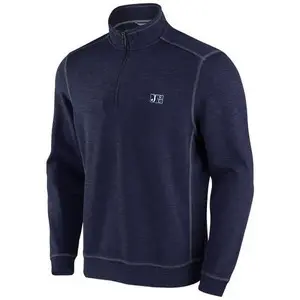 Tommy Bahama Jackson State Tigers Sport Tobago Bay Tri-blend Half-zip Jacket