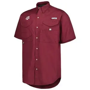 Columbia Texas A&m Aggies Bonehead Button-up Shirt