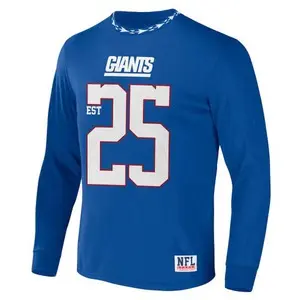STAPLE Nfl X New York Giants Core Team Long Sleeve T-shirt
